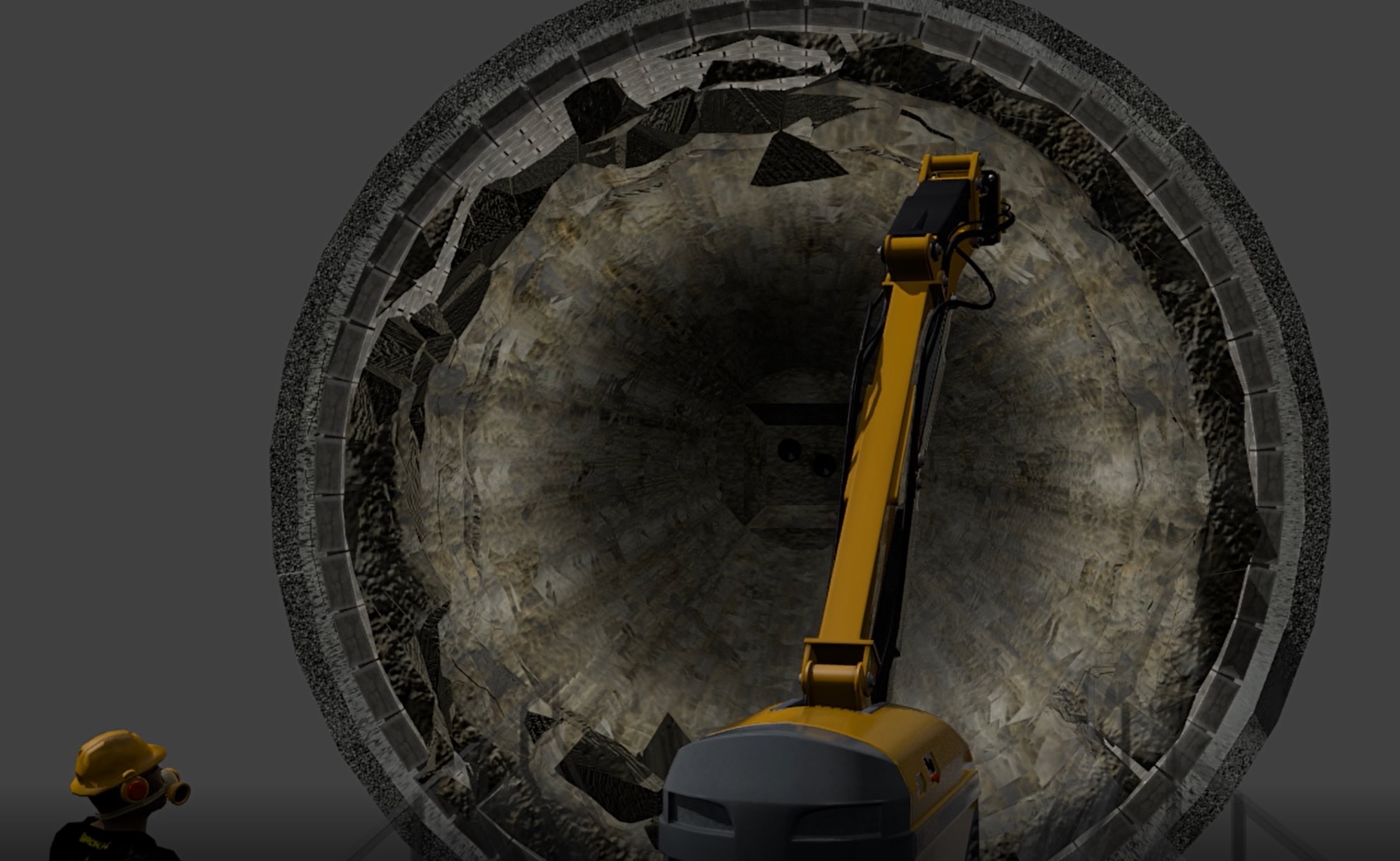 Cement animated kiln procedure - Brokk Australia