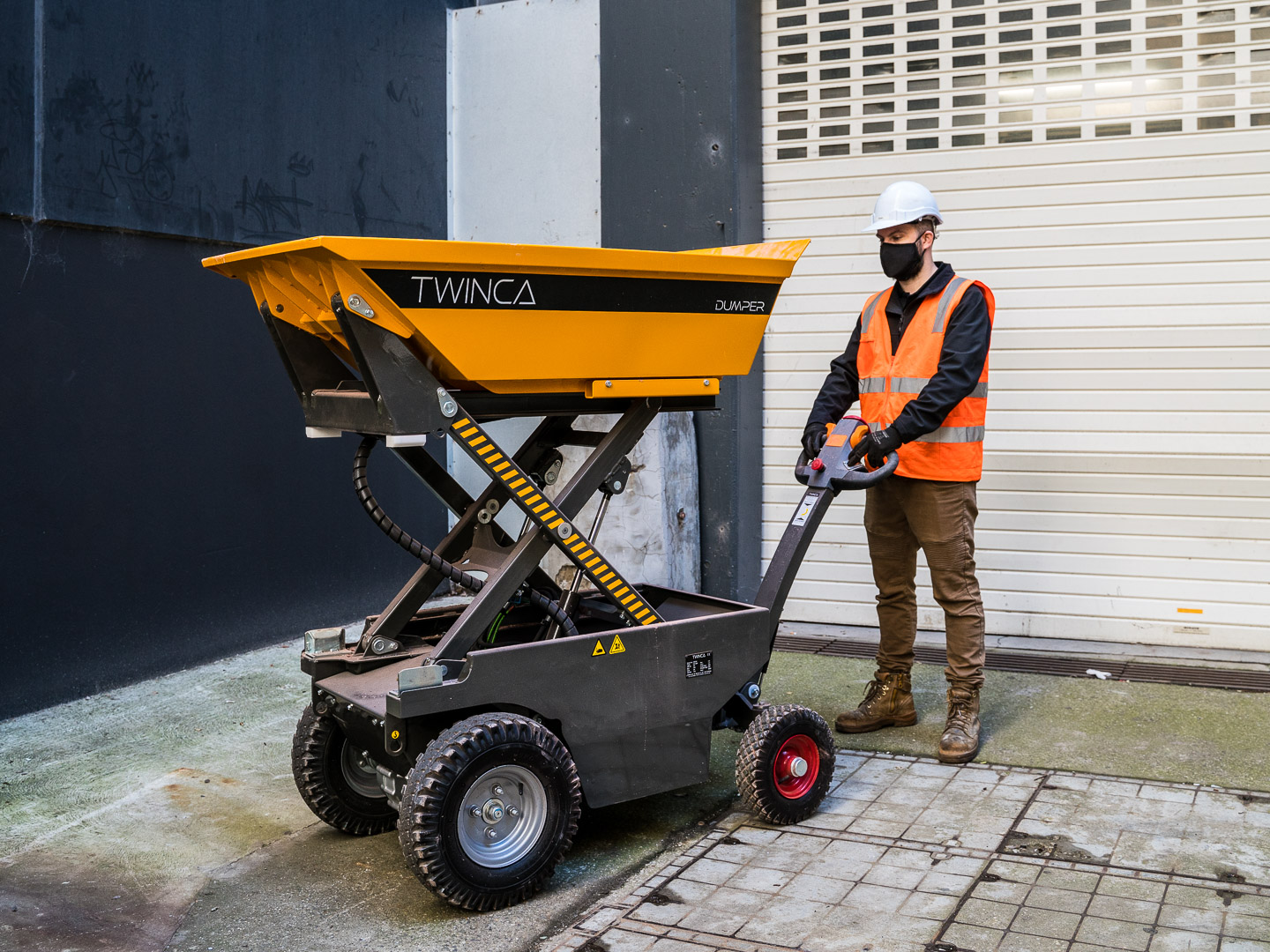 Twinca Mini Dumpers - Brokk Australia