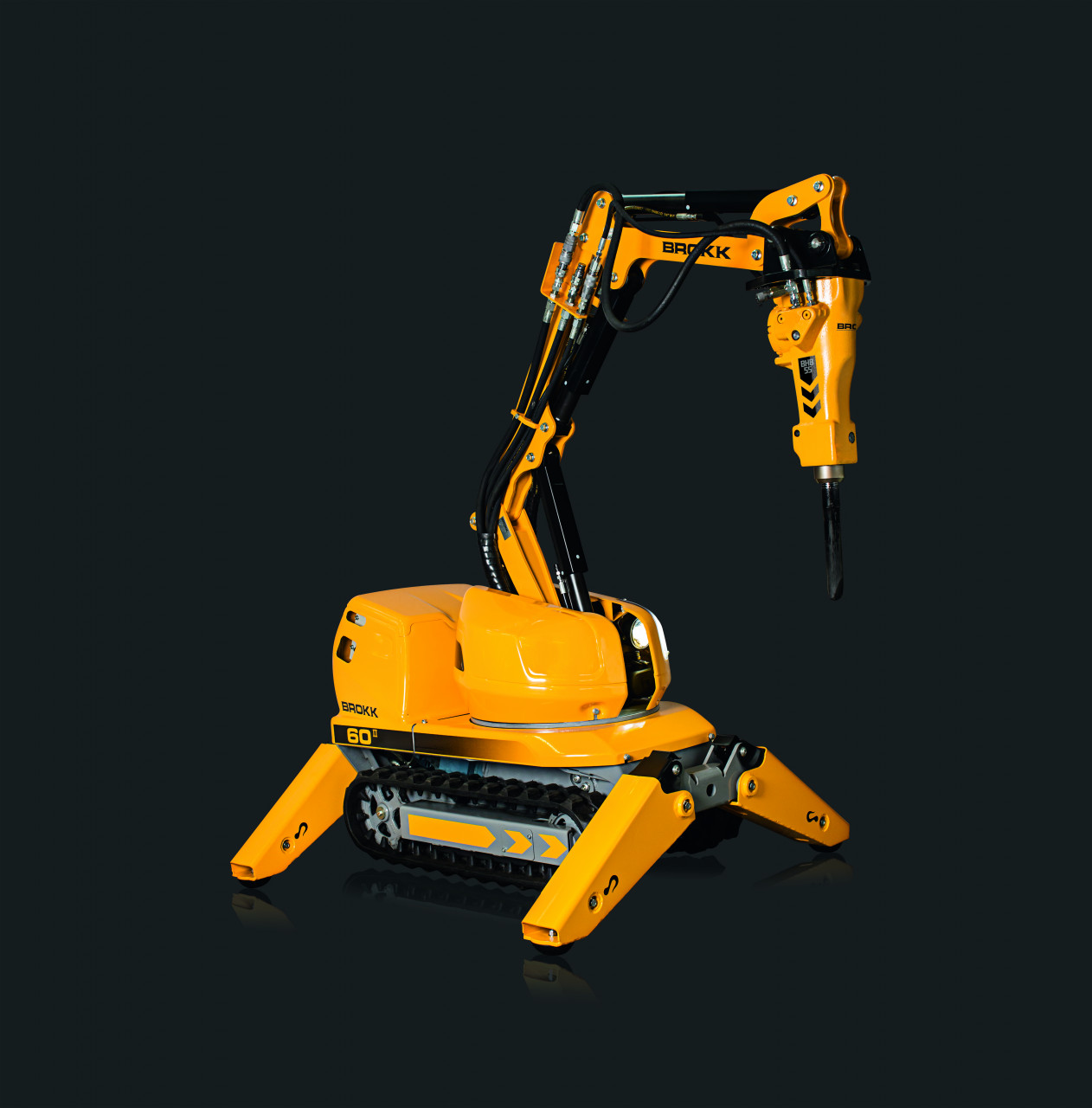 Brokk B60II grey background - Brokk Australia