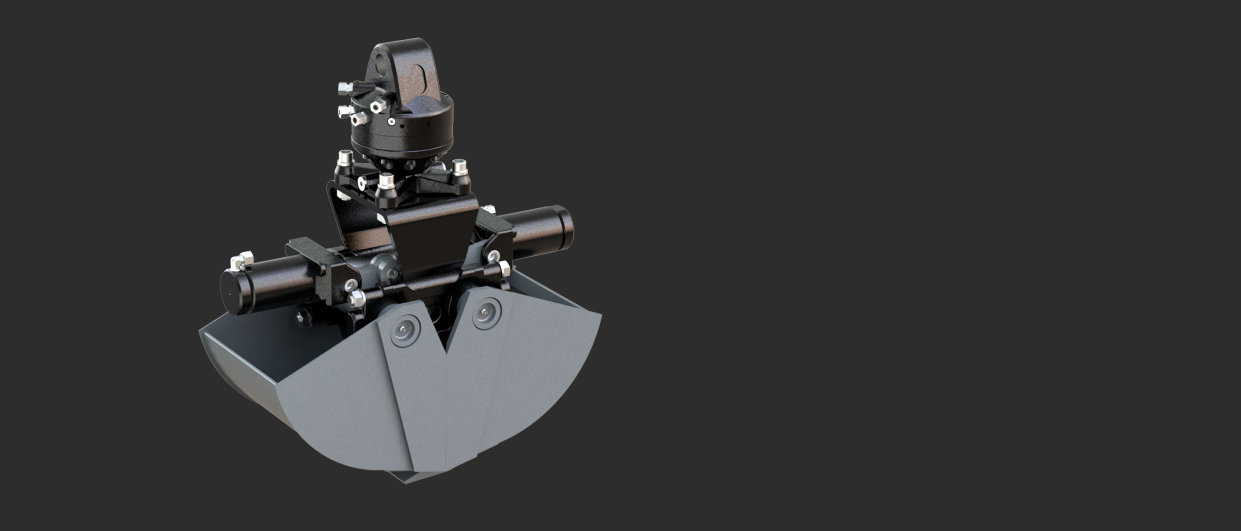 Clamshell buckets - Brokk Singapore