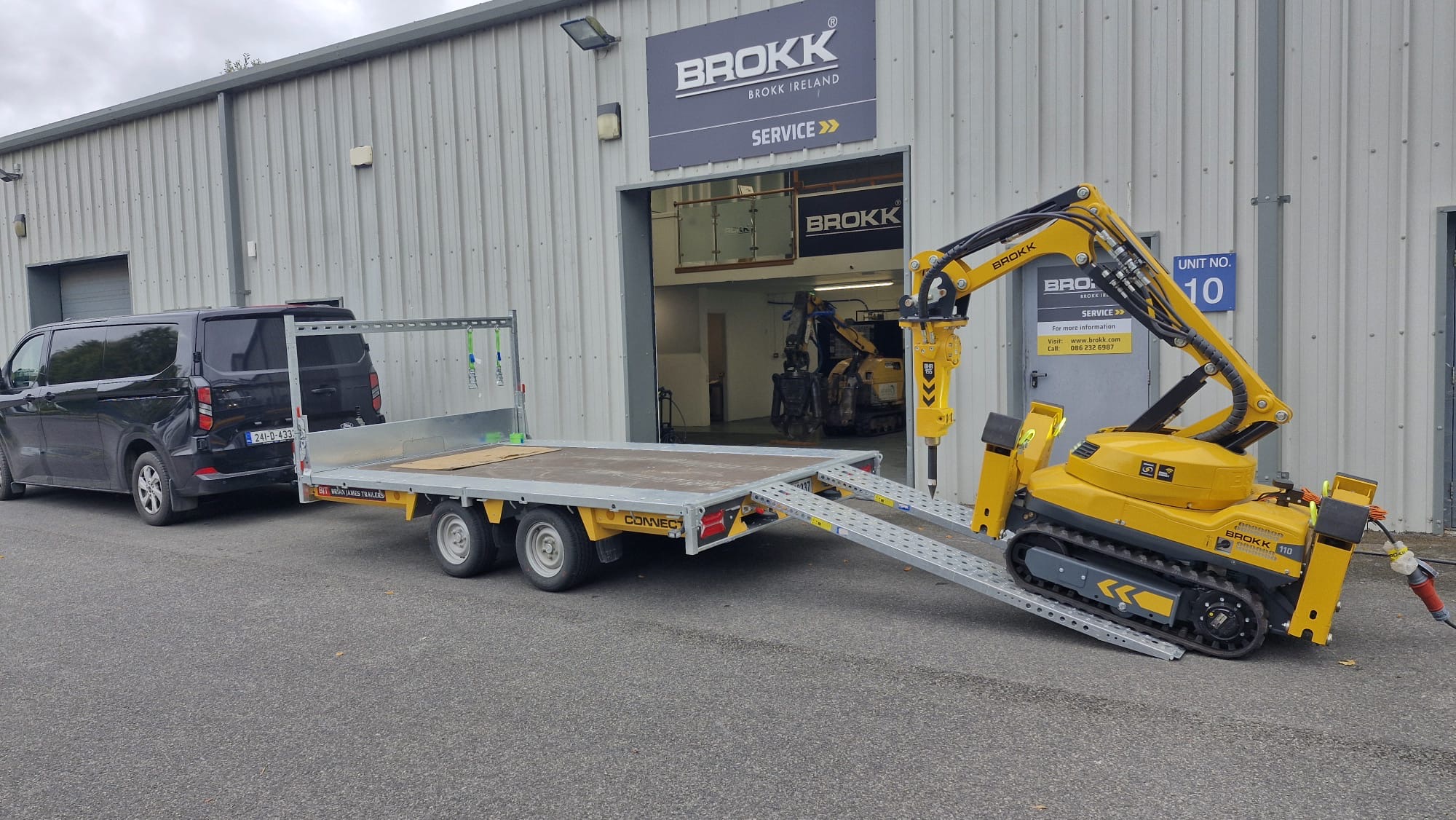 Service Team | World's Leading Demolition Experts | Brokk UK