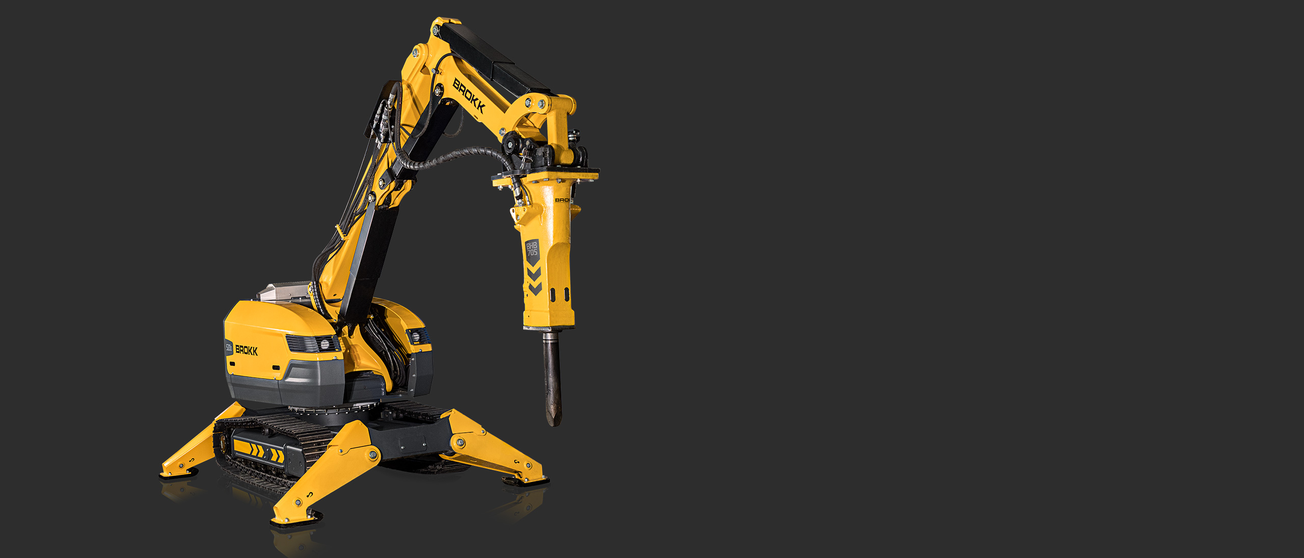 Brokk 520D | World's Leading Demolition Manufacturer | Brokk UK