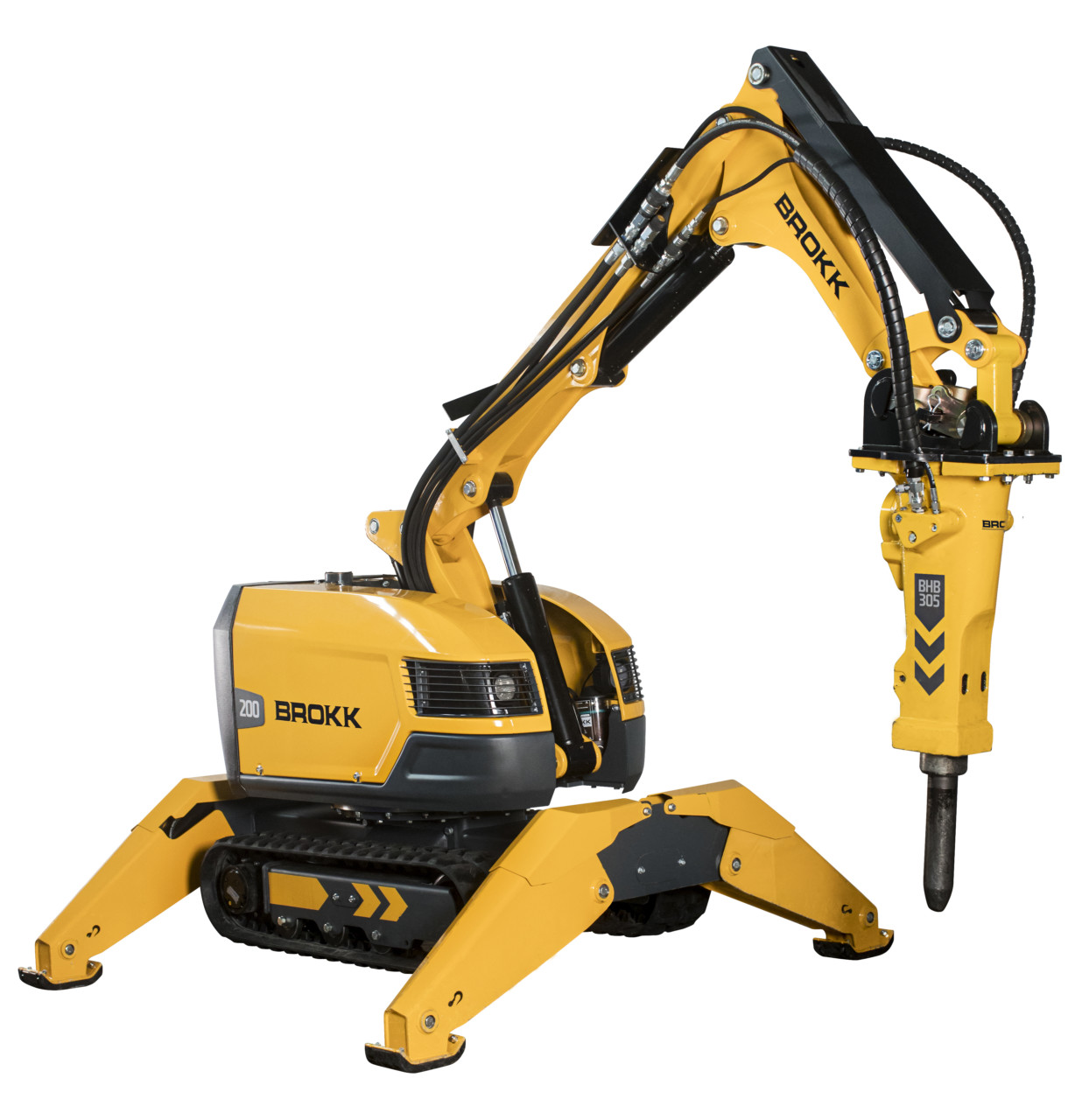 Brokk Introduces Brokk 200 A New Weight Class Of Machine Brokk USA