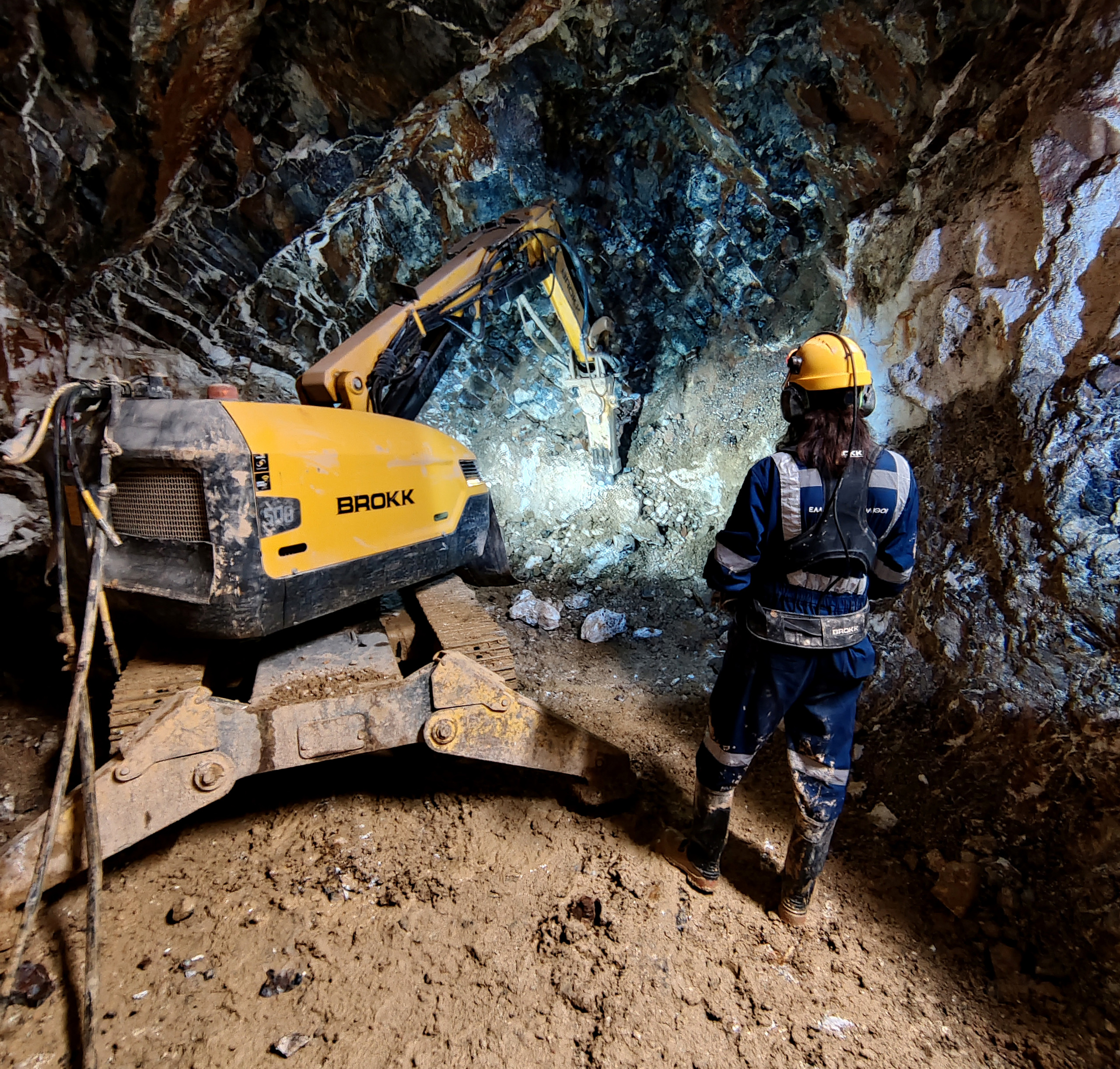 Electric pioneers underground - Brokk Global