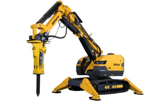 Brokk Features Powerful Brokk 500 Demolition Machine - Brokk USA