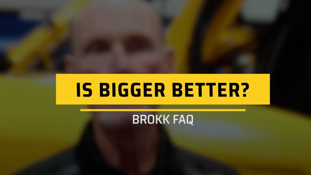 FAQ: Is Bigger Better? - Brokk USA